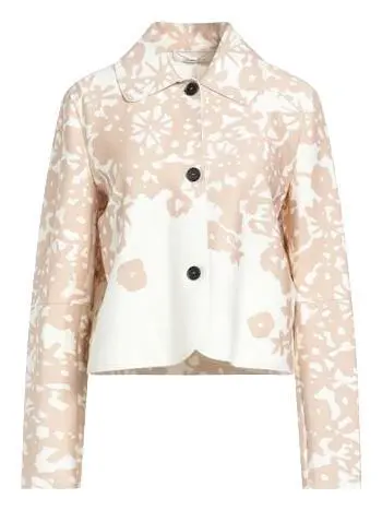 Liviana Conti Single-breasted Blazer - Beige