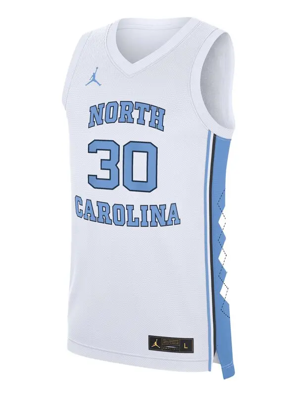 JORDAN Rasheed Wallace North Carolina Tar Heels Replica College Basketball Jersey - White