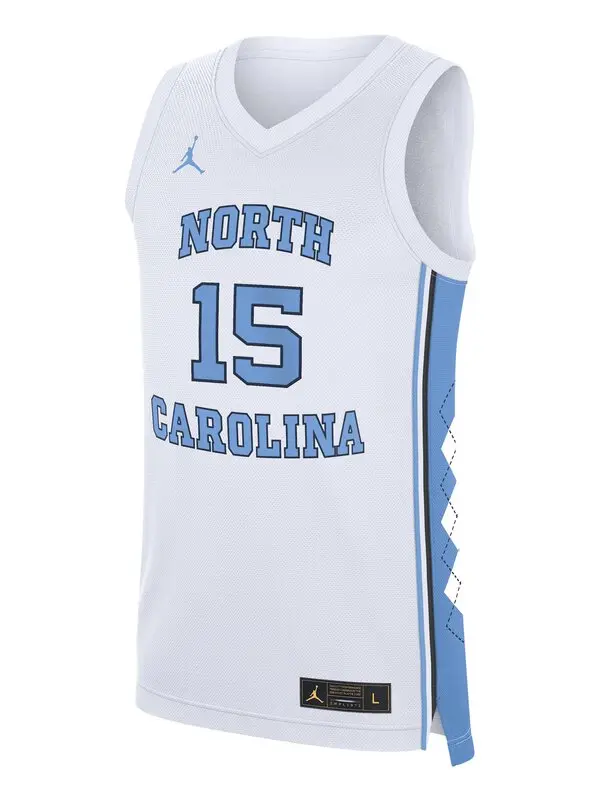 JORDAN Vince Carter North Carolina Tar Heels Replica College Basketball Jersey - White