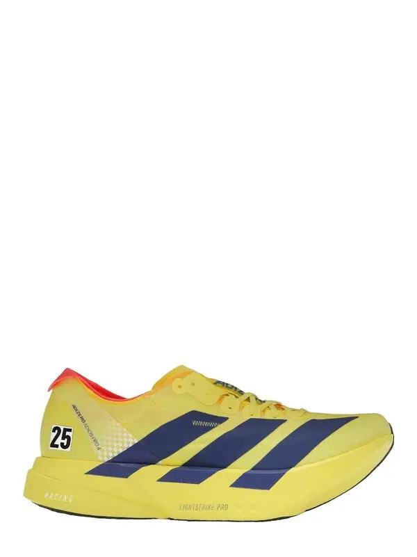 Adidas Adizero Adios Pro 4in - Yellow/navy Blue