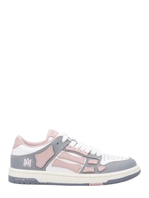 Amiri Skel Top Low Varsity Sneakers - Pale Peach