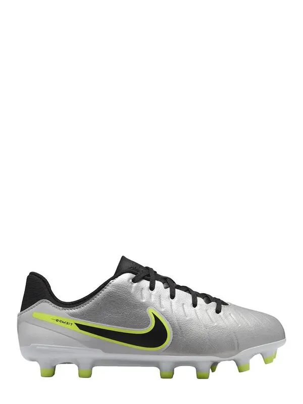 Nike Tiempo Legend 10 Academy Fg/mg - Metallic Silver/volt/black