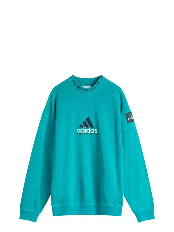 Adidas Eqt Reflect Crew Sweat - Equipment Green