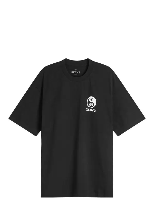 Edwin High Bear T-shirt - Black