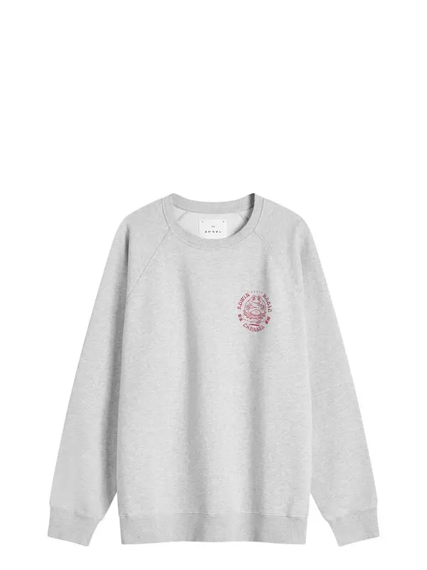 Edwin Music Channel Crew Sweatshirt - Grey Marl