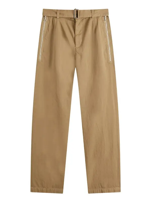 Dries Van Noten Penson Belted Trousers - Sand