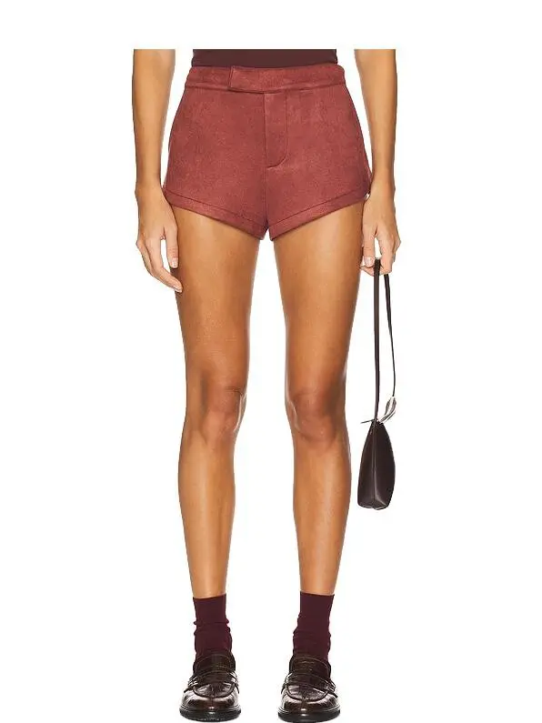NAKEDVICE The Elliot Short - Burgundy
