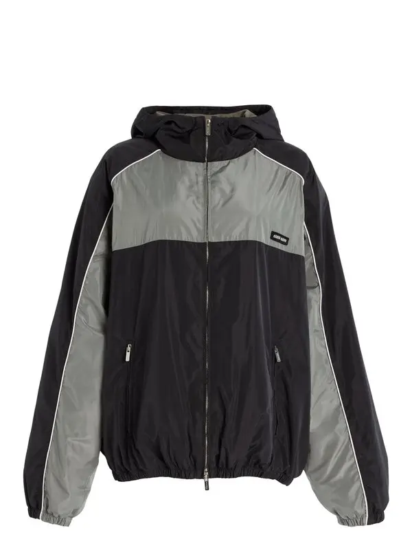 Miu Miu Recycled Nylon Windbreaker Jacket - Multi