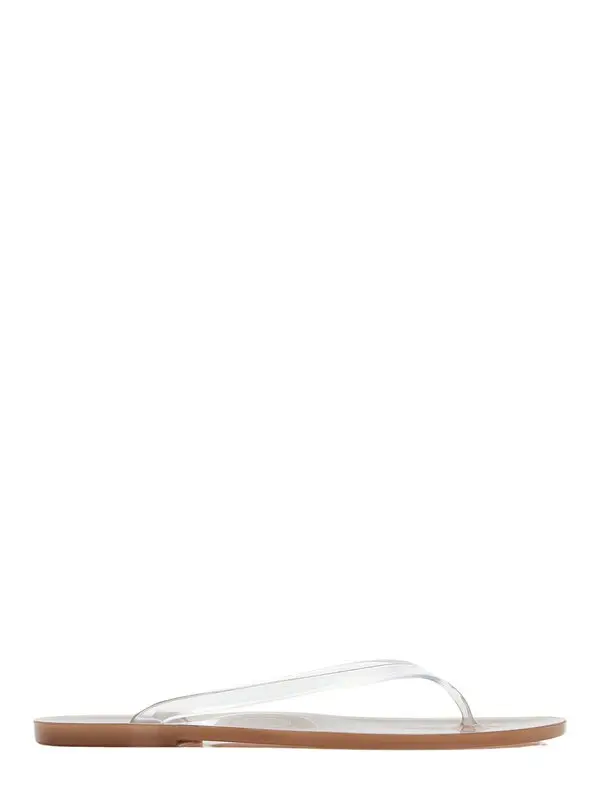 Christopher Esber Jo Pvc Flip Flops - Clear
