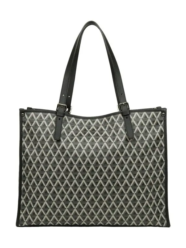 LANCASTER L Ikon Large Tote - Noir
