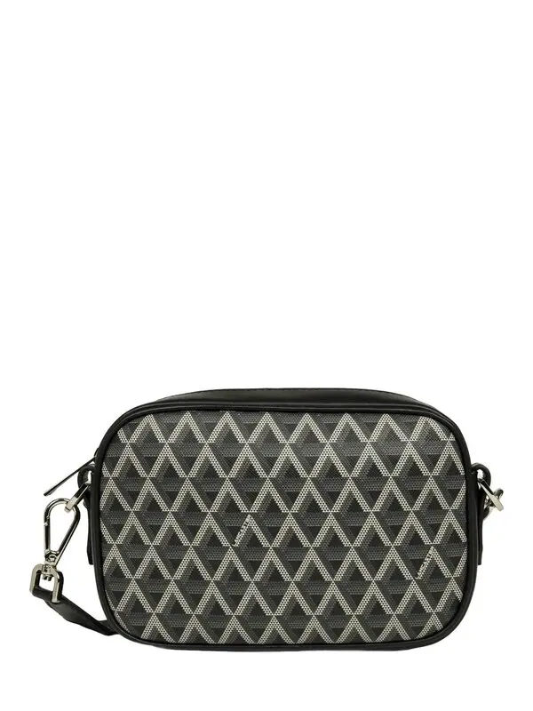 LANCASTER Ikon It Zipped Crossbody Bag - Noir