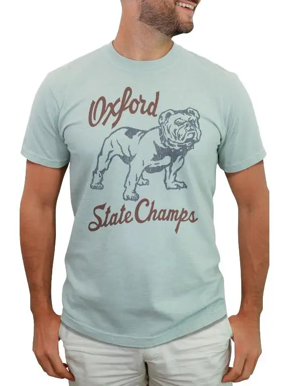 LOST GODS Oxford State Champs Graphic T-shirt - Bay