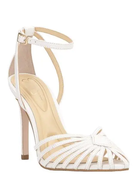 Jessica Simpson Paveri Pointed Toe Pumps - White