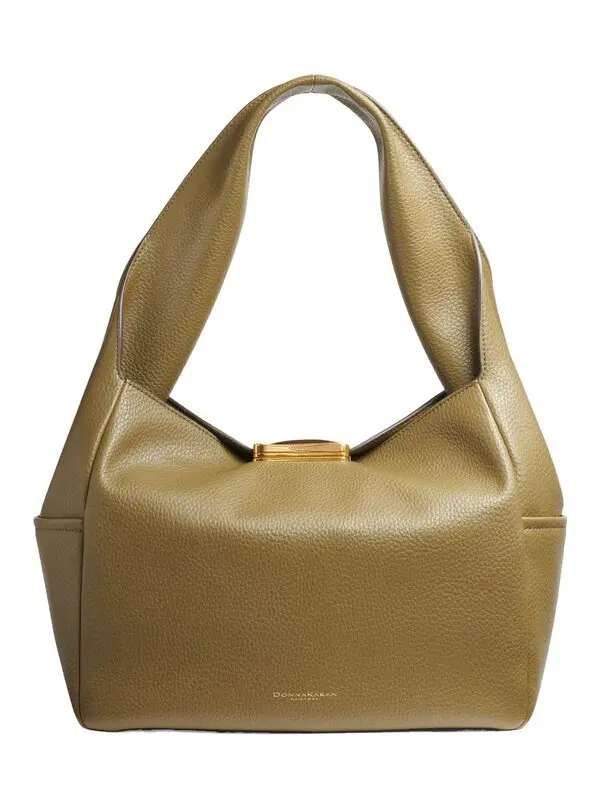 Donna Karan New York Amagansett Shoulder Bag - Smoky Olive
