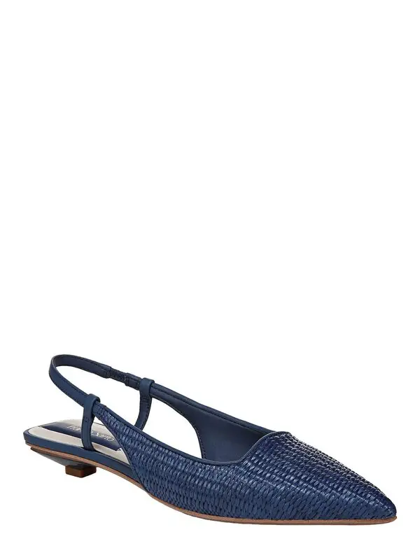 Franco Sarto Palmira Slingback Pointed Toe Pump - Navy