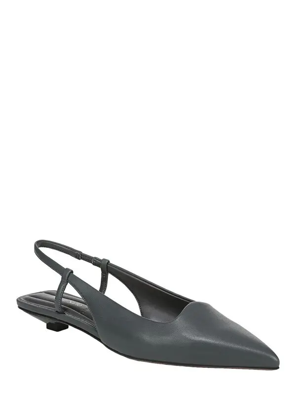 Franco Sarto Palmira Slingback Pointed Toe Pump - Slate Blue