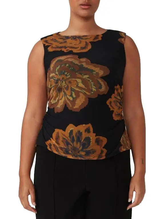 ESTELLE Floral Sleeveless Top - Print