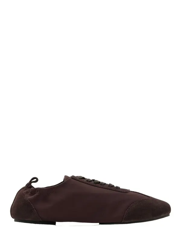 ST. AGNI - Leather Ballet Sneakers