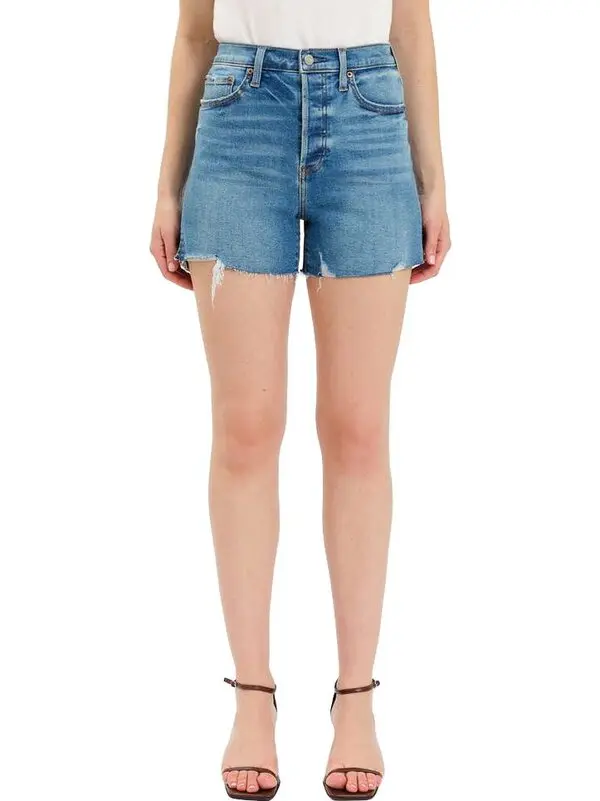 DAZE Bottom Line Denim Shorts - Vibe Check
