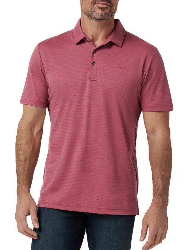 Travis Mathew The Zinna 2.0 Polo Shirt - Roan Rouge