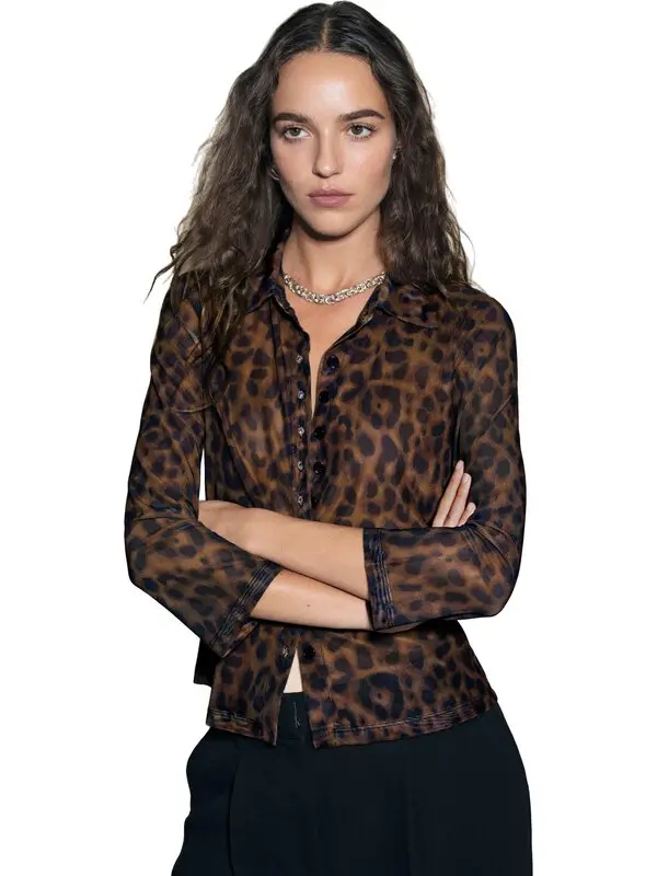 REFORMATION Margaret Knit Top - Black