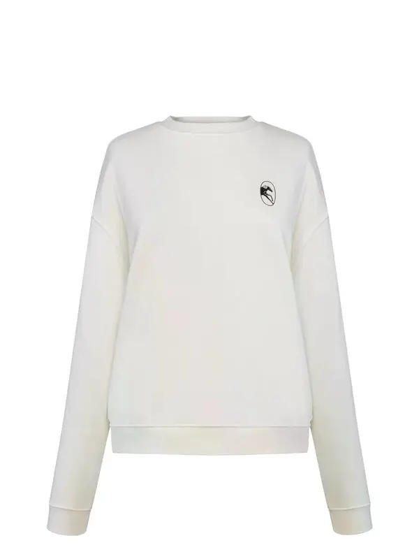 Sleeper Jersey Sweatshirt - White