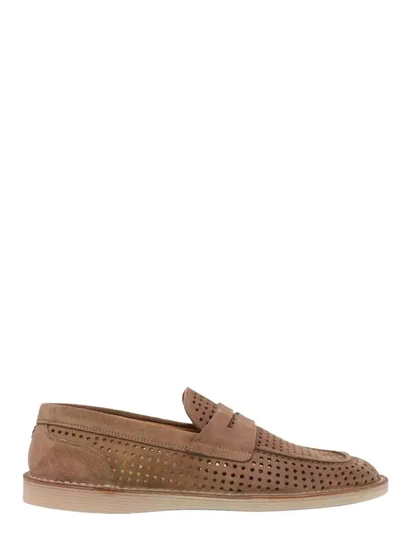 Dolce & Gabbana Florio Loafers - Brown