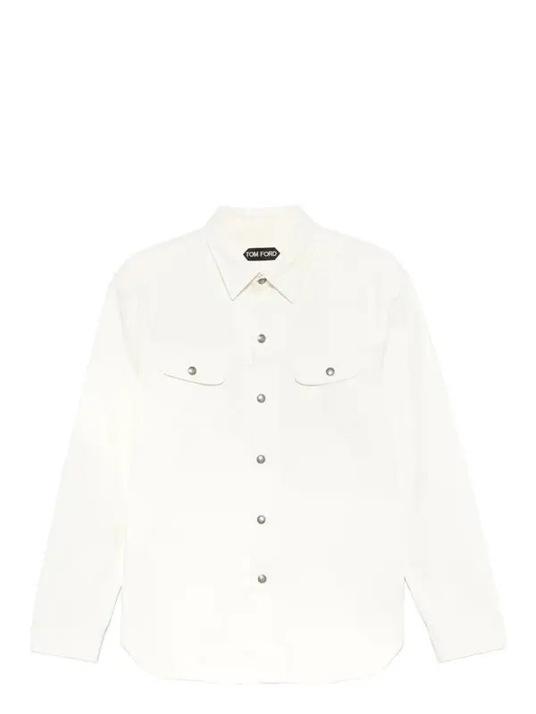 TOM FORD Cotton Shirt - White