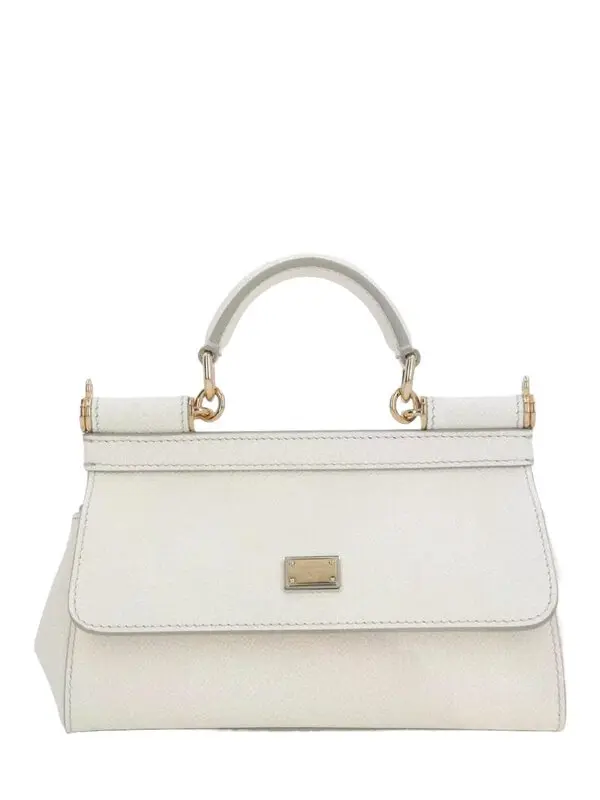 Dolce & Gabbana Sicily Handbag - White
