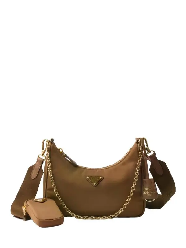 Prada Re-edition 2005 Shoulder Bag - Brown