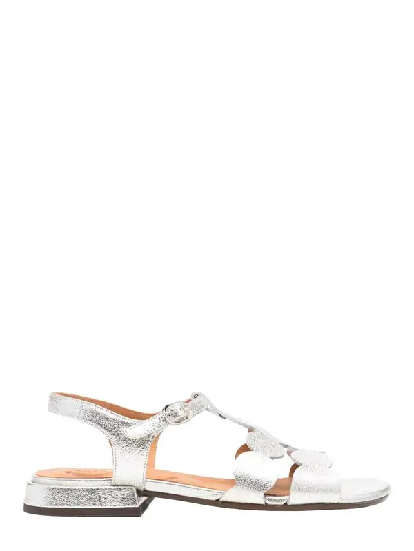 Chie Mihara Toika Sandals - Silver