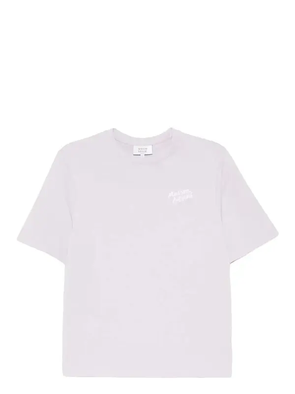 Maison Kitsuné Handwriting Comfort T-shirt - Purple