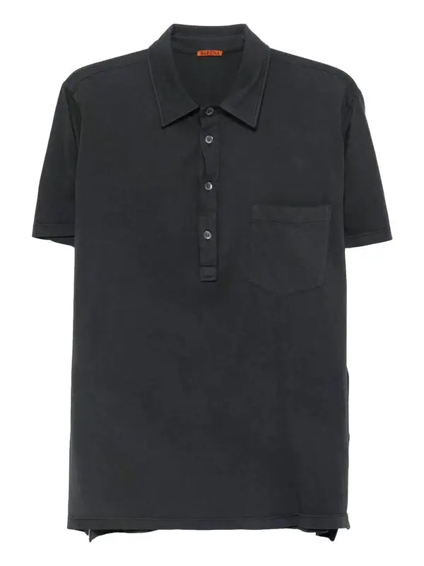 Barena Venezia Cotton Polo Shirt - Grey