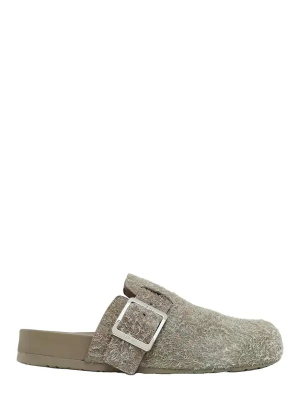 Loewe Ease Buckle Mules - Neutrals