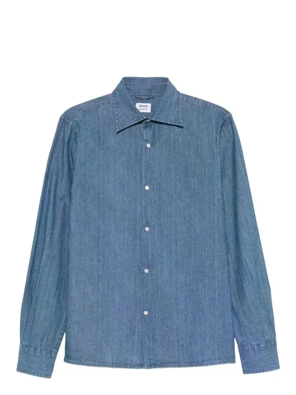 Aspesi West Denim Shirt - Blue
