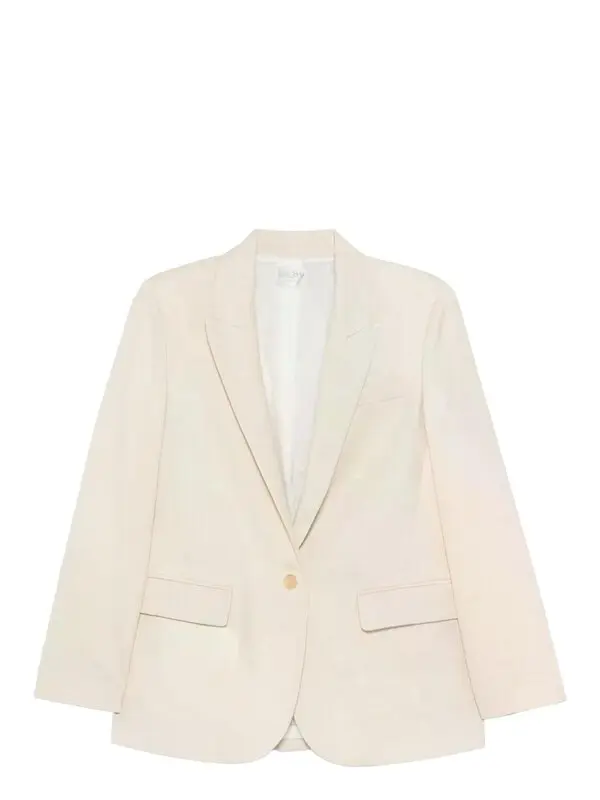 FORTE_FORTE Single-breasted Blazer - Neutrals