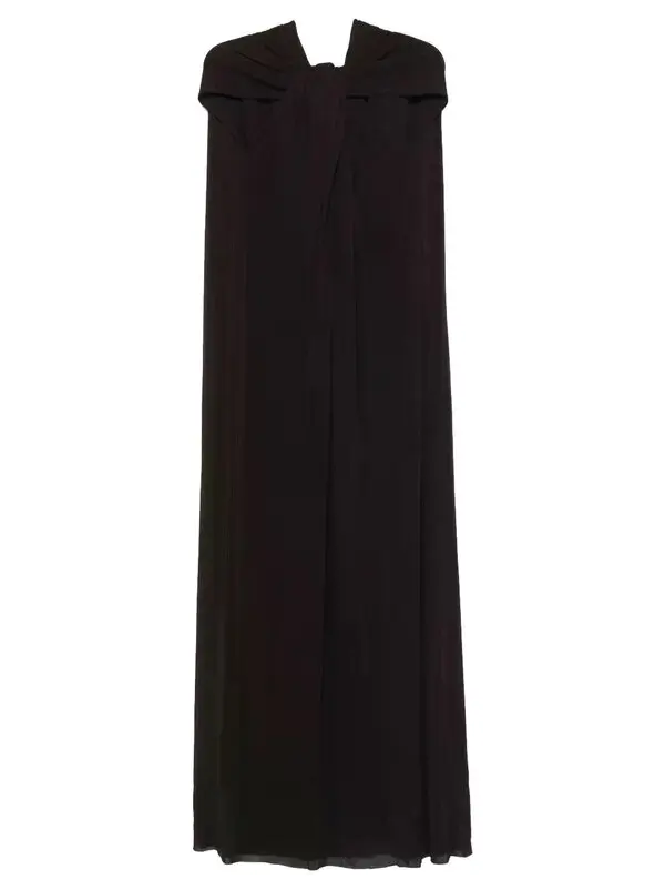 JIL SANDER Jersey Maxi Dress - Brown