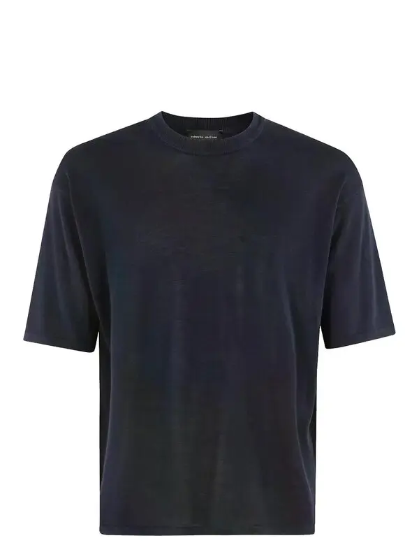 ROBERTO COLLINA Cotton T-shirt - Blue