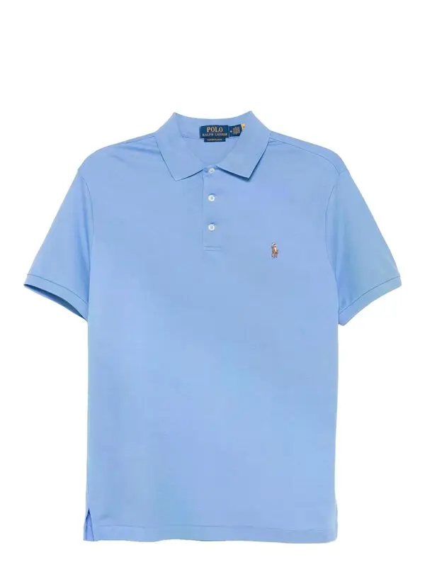 Polo Ralph Lauren Polo Pony-embroidered Polo Shirt - Blue