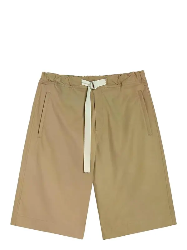 JIL SANDER Cotton Shorts - Neutrals