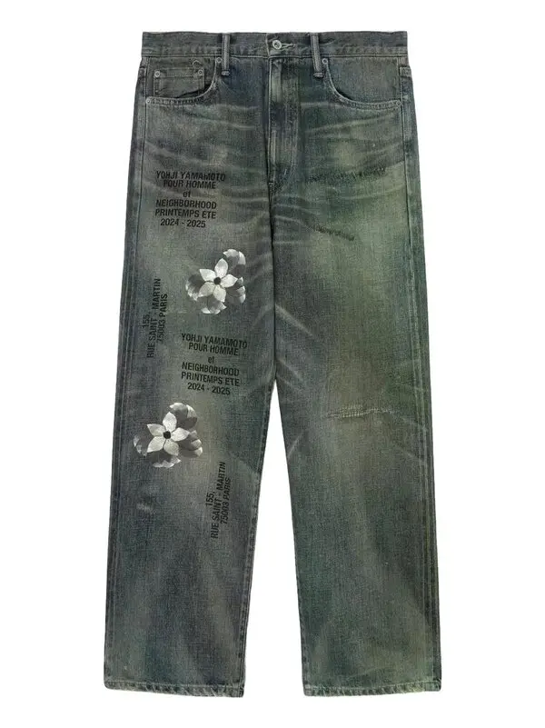Yohji Yamamoto X Neighborhood Savage Jeans - Blue
