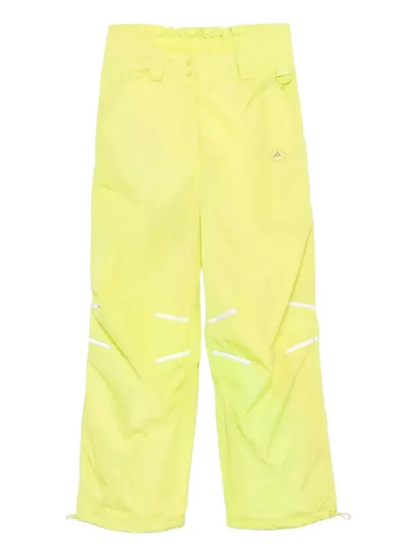 Adidas By Stella McCartney Wide-leg Track Trousers - Yellow