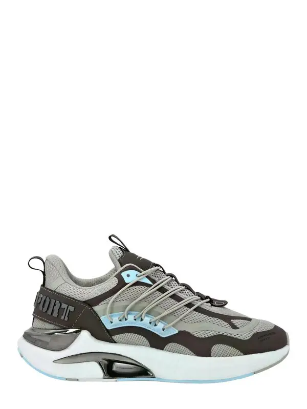 PLEIN SPORT Runner Pressure Sneakers - Grey