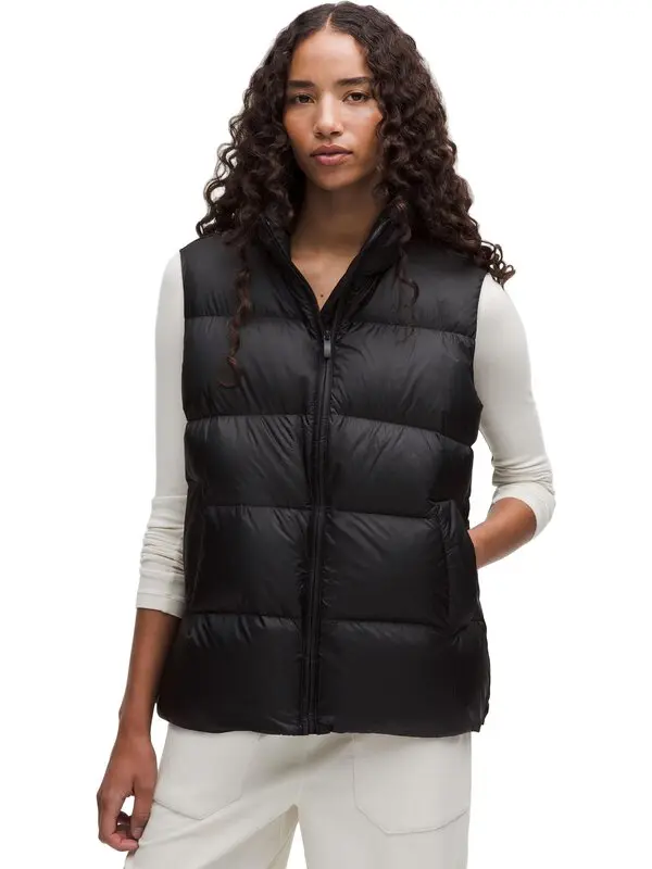 Lululemon Featherweight 900-down-fill Puffer Vest - Black