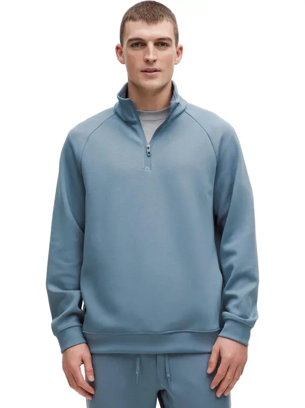 Lululemon Smooth Spacer Quarter Zip - Steel Blue