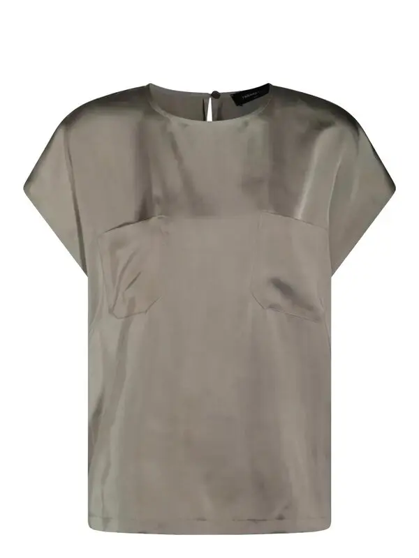 Fabiana Filippi Satin Blouse - Neutrals