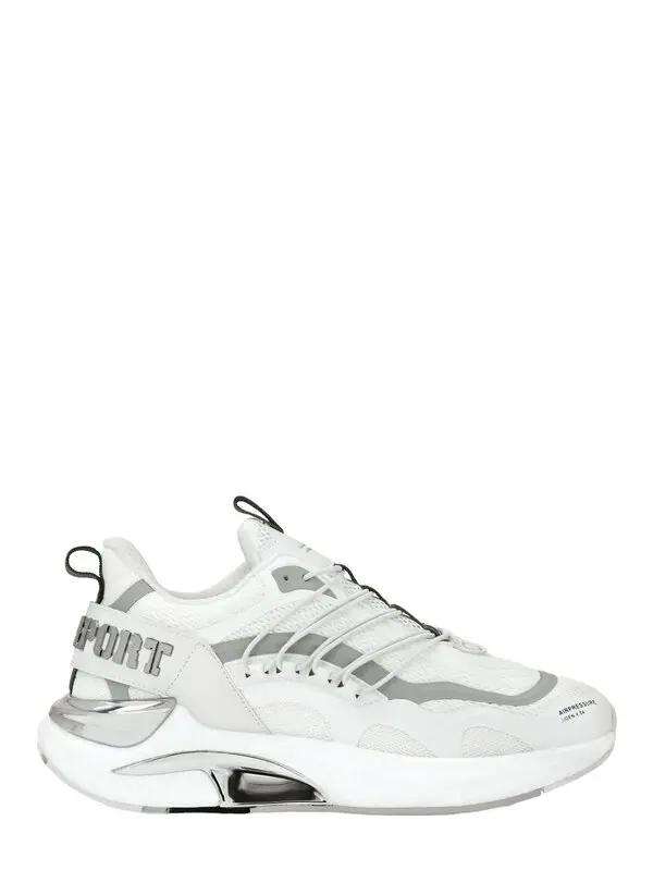 PLEIN SPORT Runner Pressure Sneakers - White