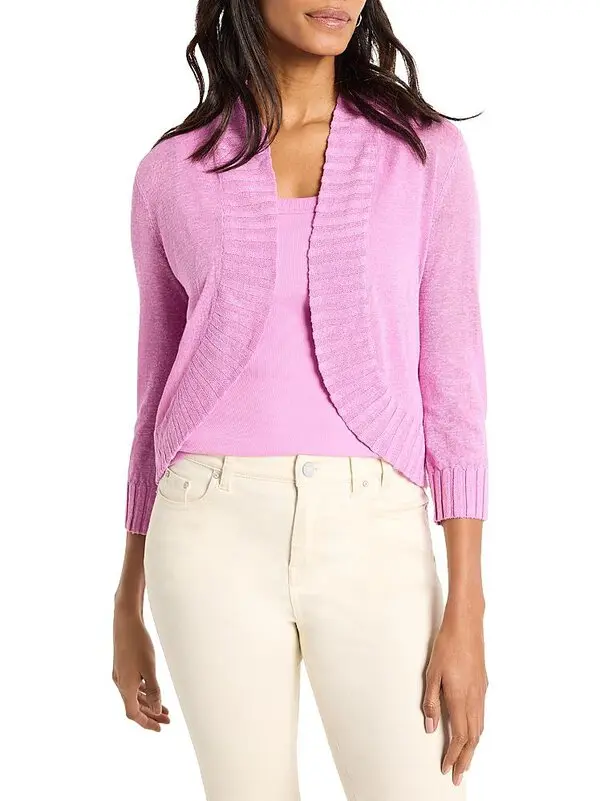 NIC+ZOE Bolero Cardigan - Camellia