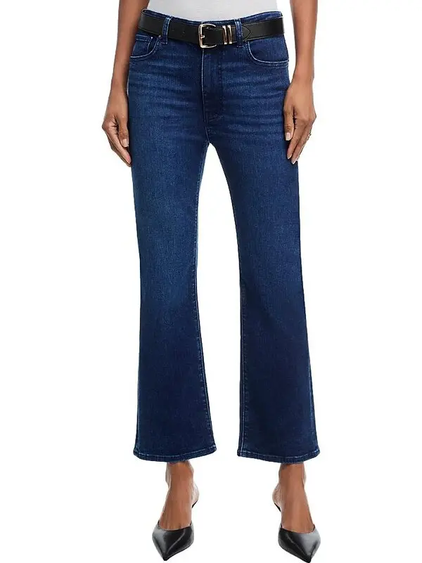 FRAME The Reboot High-rise Ankle Bootcut Jeans - Trick