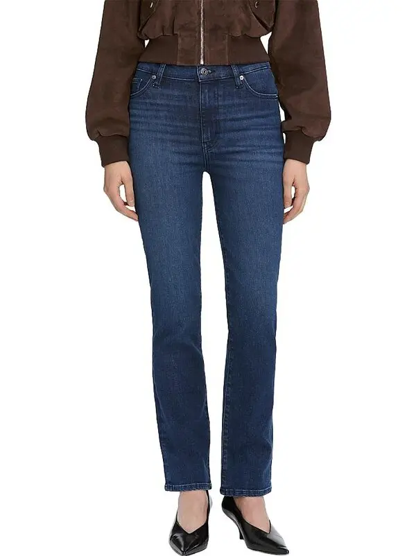 FRAME Le Sleek Straight Leg Jeans - Trick